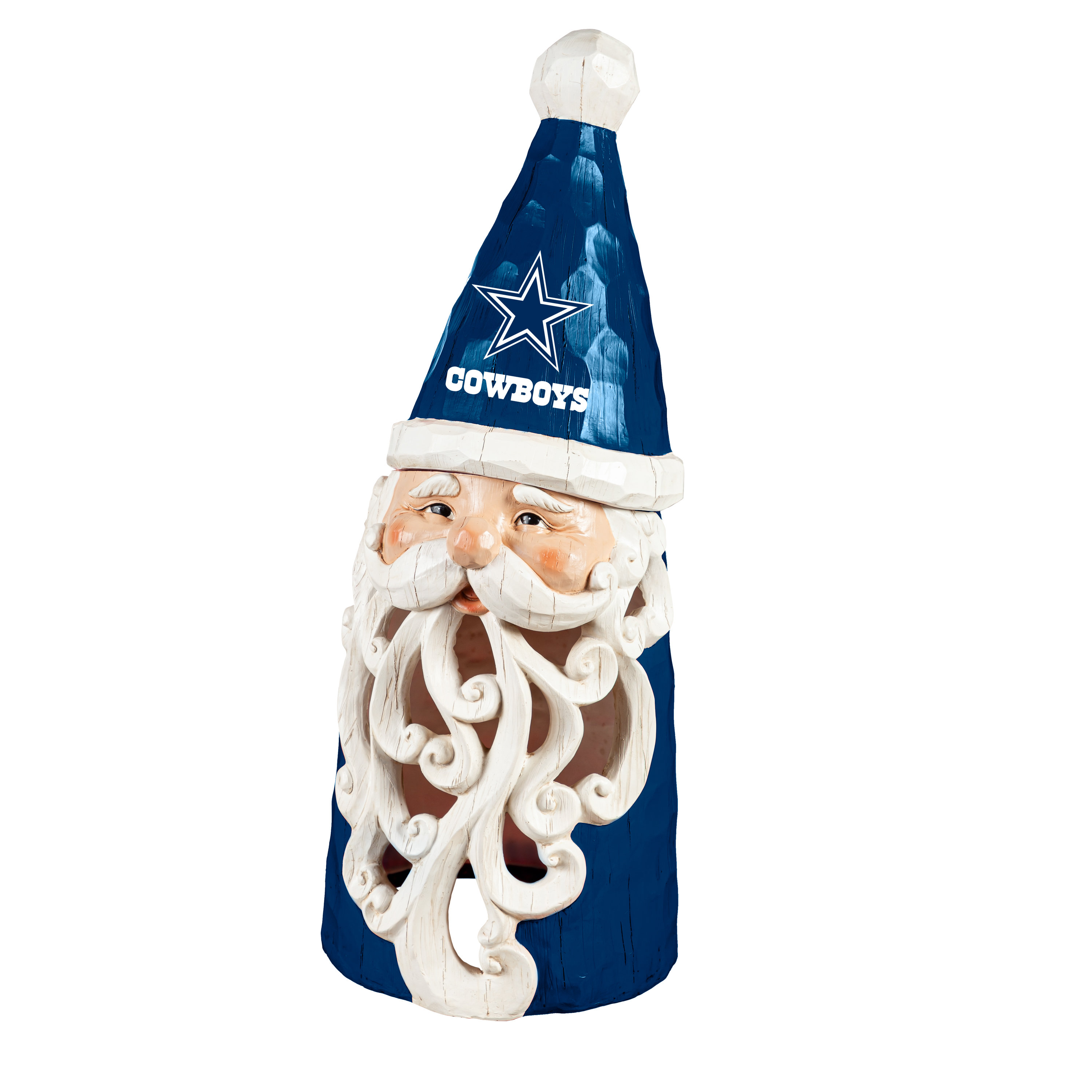 Red Barrel Studio® Dallas Cowboys Santa LED Statuary, 26" | Wayfair