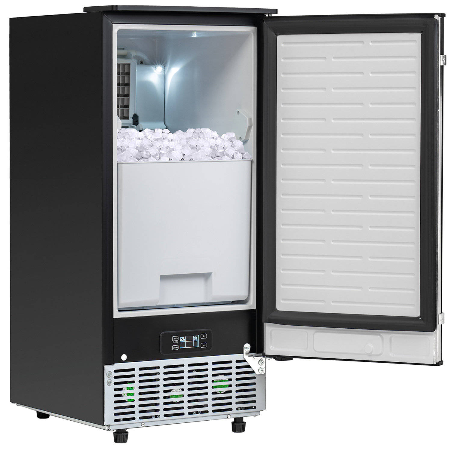Deco Chef 80 lb. Daily Production Cube Ice Built-In Ice Maker | Wayfair