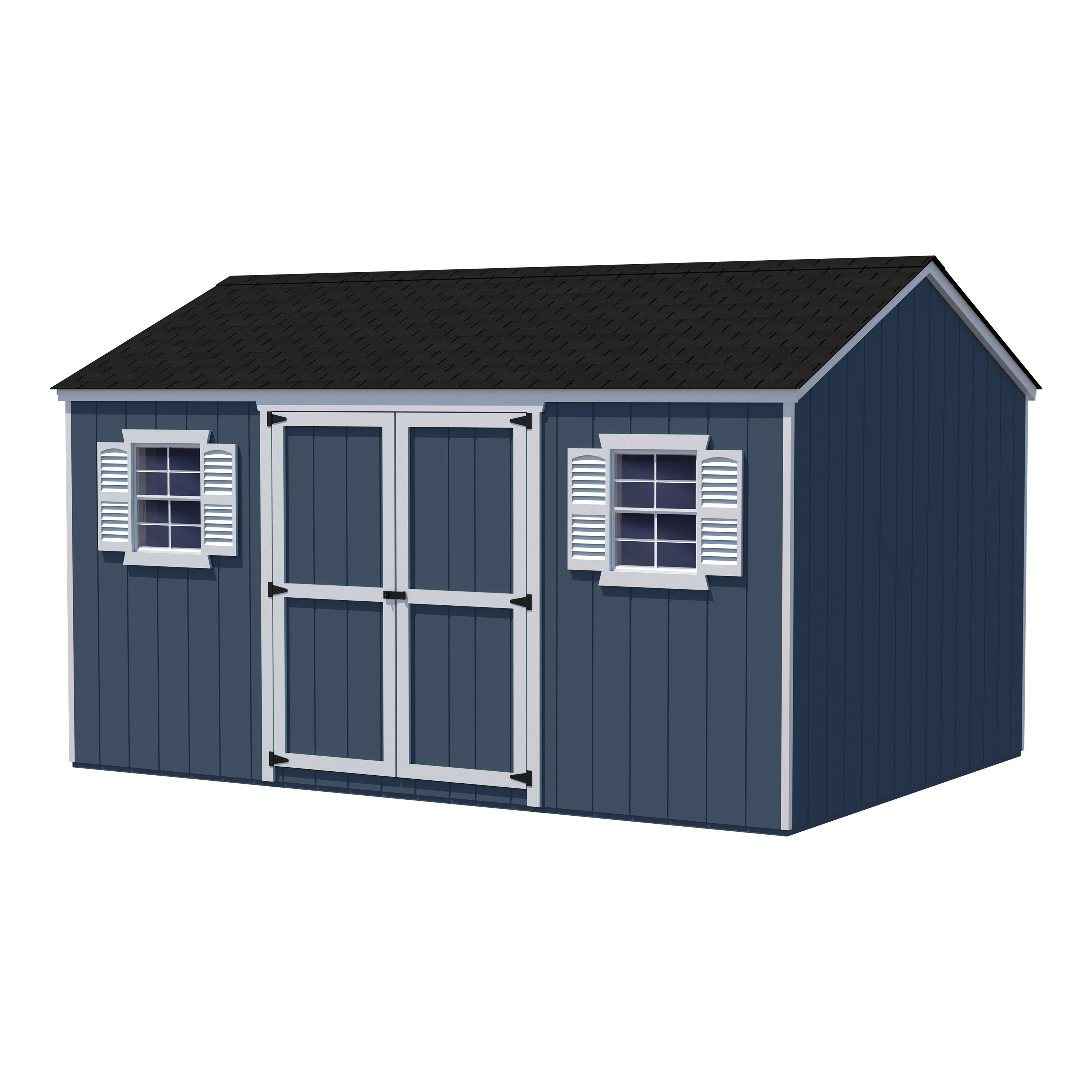 Little Cottage Co. Value Workshop Outdoor Wood Storage Shed & Reviews ...