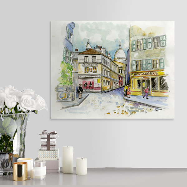 Mr. Marin Montmartre On Paper by Barbara Embree Painting | Wayfair