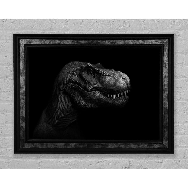 Bright Star T-Rex In The Dark - Single Picture Frame Art Prints ...
