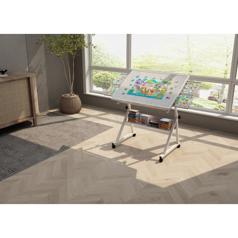 Latitude Run® Jigsaw Puzzle Table | Wayfair