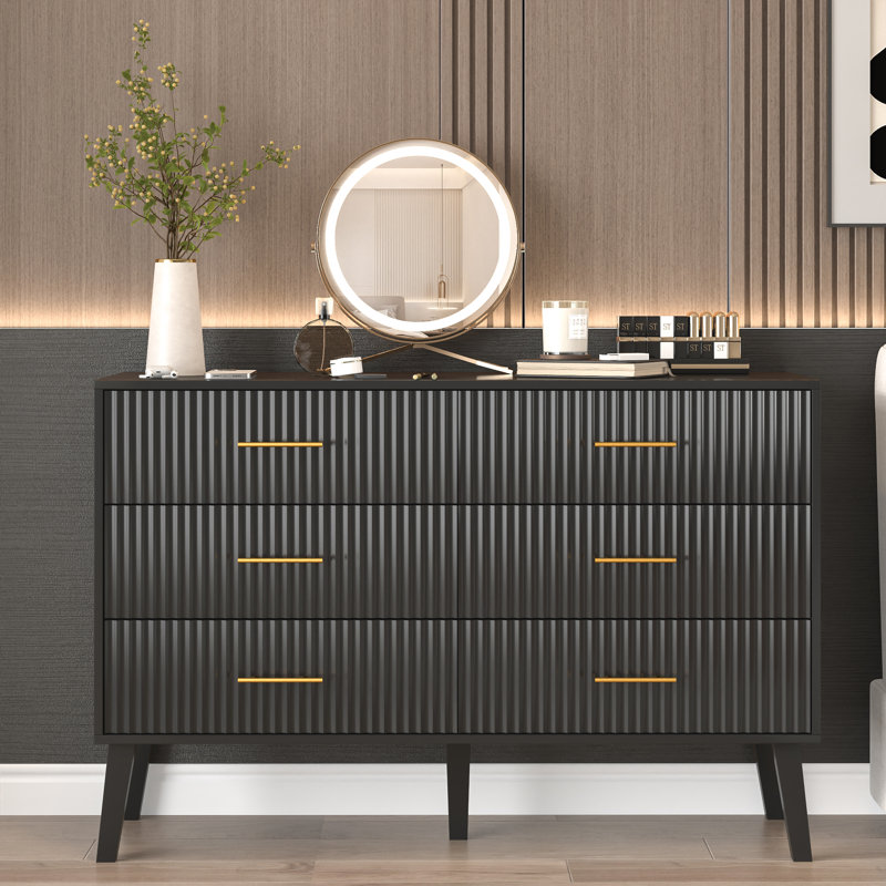 Mercer41 Ruminer 6 - Drawer Dresser & Reviews | Wayfair