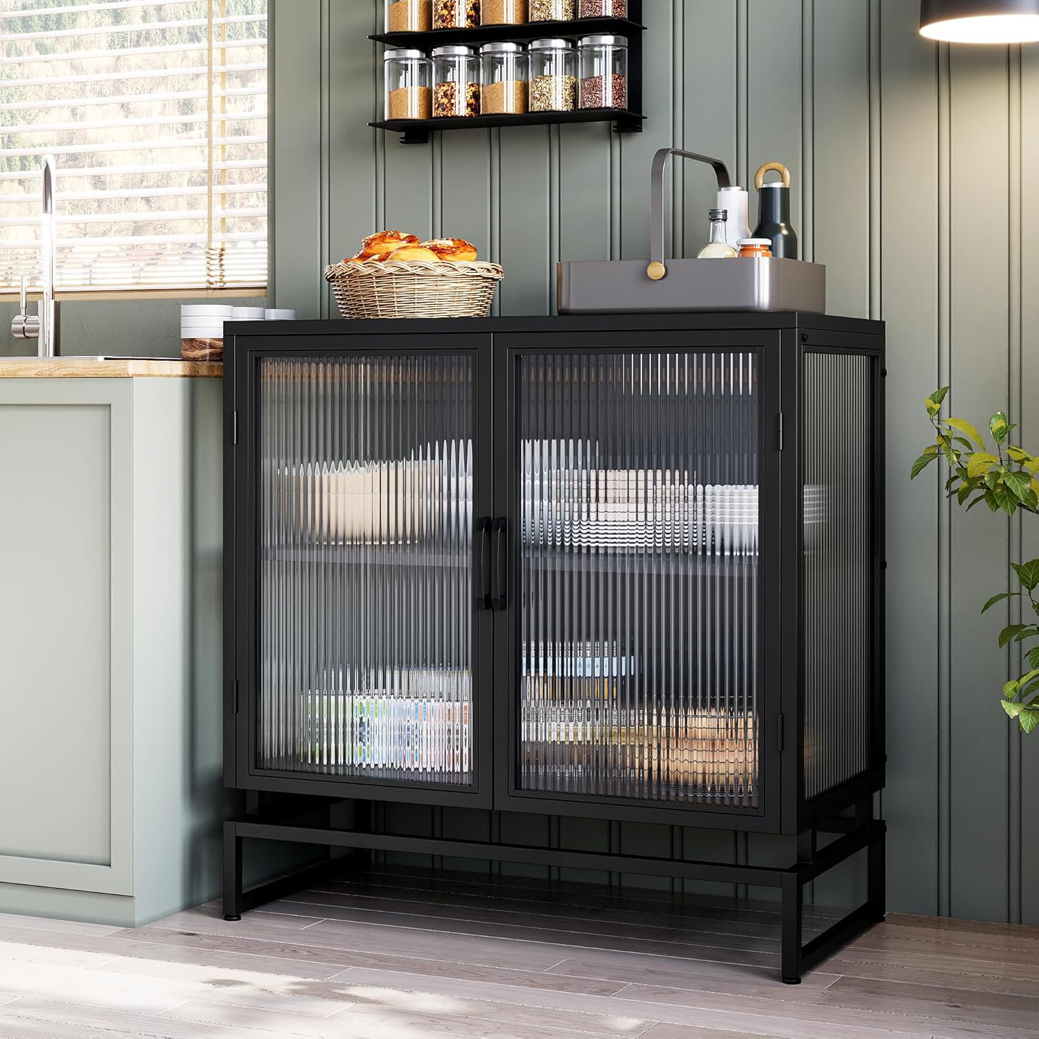 Latitude Run® Buffet Cabinet with Storage - Wayfair Canada