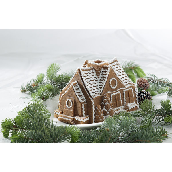 Nordic Ware Bundt® Gingerbread House Fluted Cake Pan & Reviews | Perigold