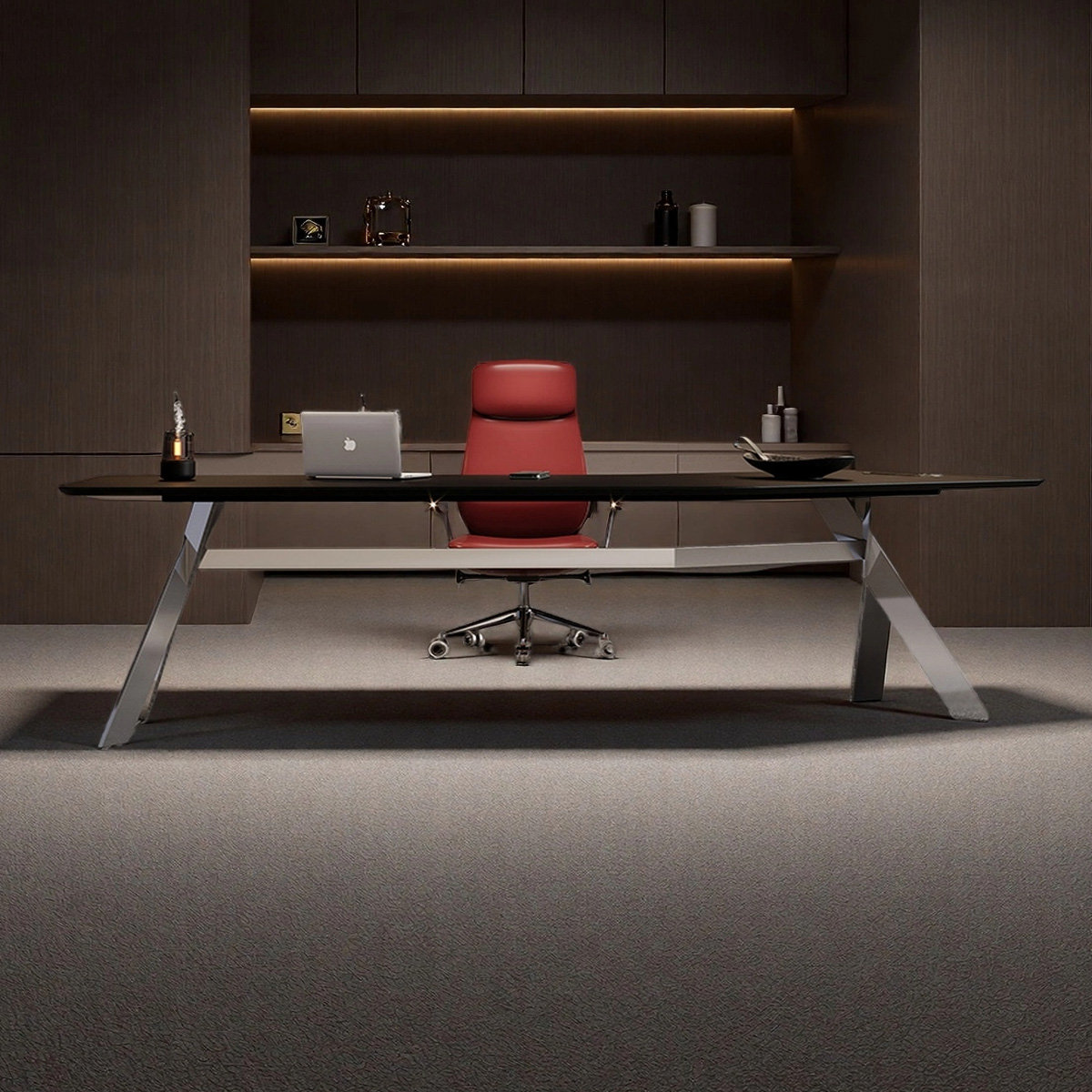 Orren Ellis Modern spacious desktop office desk - Wayfair Canada