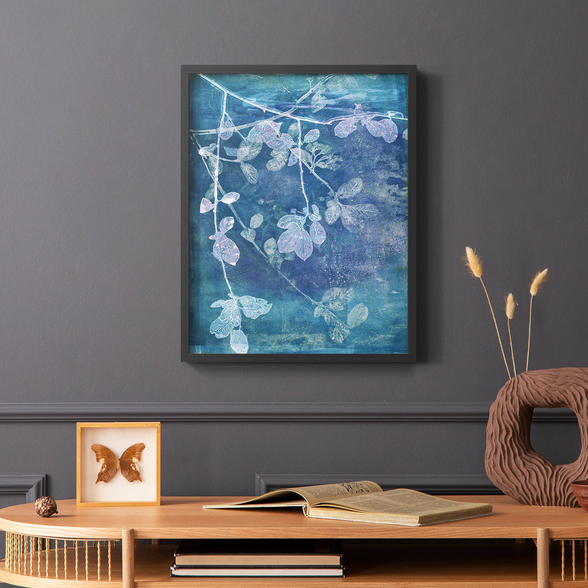 Red Barrel Studio® Branching Out VII Framed Print - Solid Wood | Wayfair