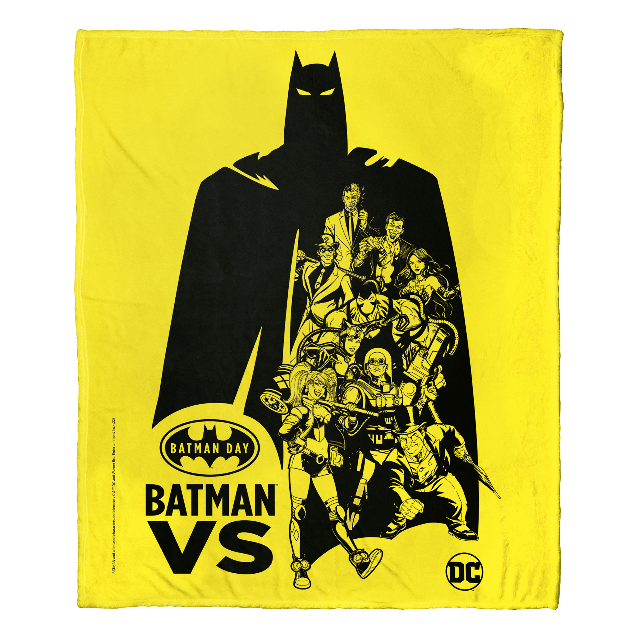 Northwest DC Comics Batman Silk Touch Throw Batman Versus | Wayfair