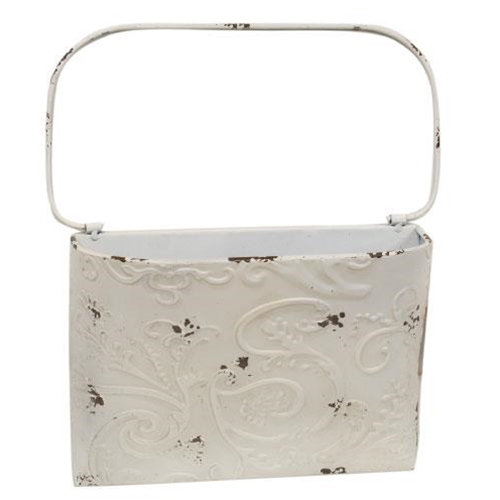 Ophelia & Co. Shabby Chic Ornate Metal Wall Pocket | Wayfair
