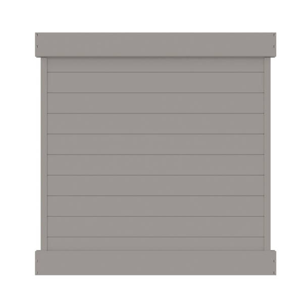 Barrette Outdoor Living Horizontal Fence Cypress Vinyl Privacy Panel ...