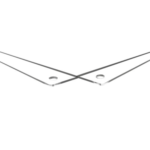 Cool Modern Frames Clear Acrylic Floating Picture Frame & Reviews | Wayfair