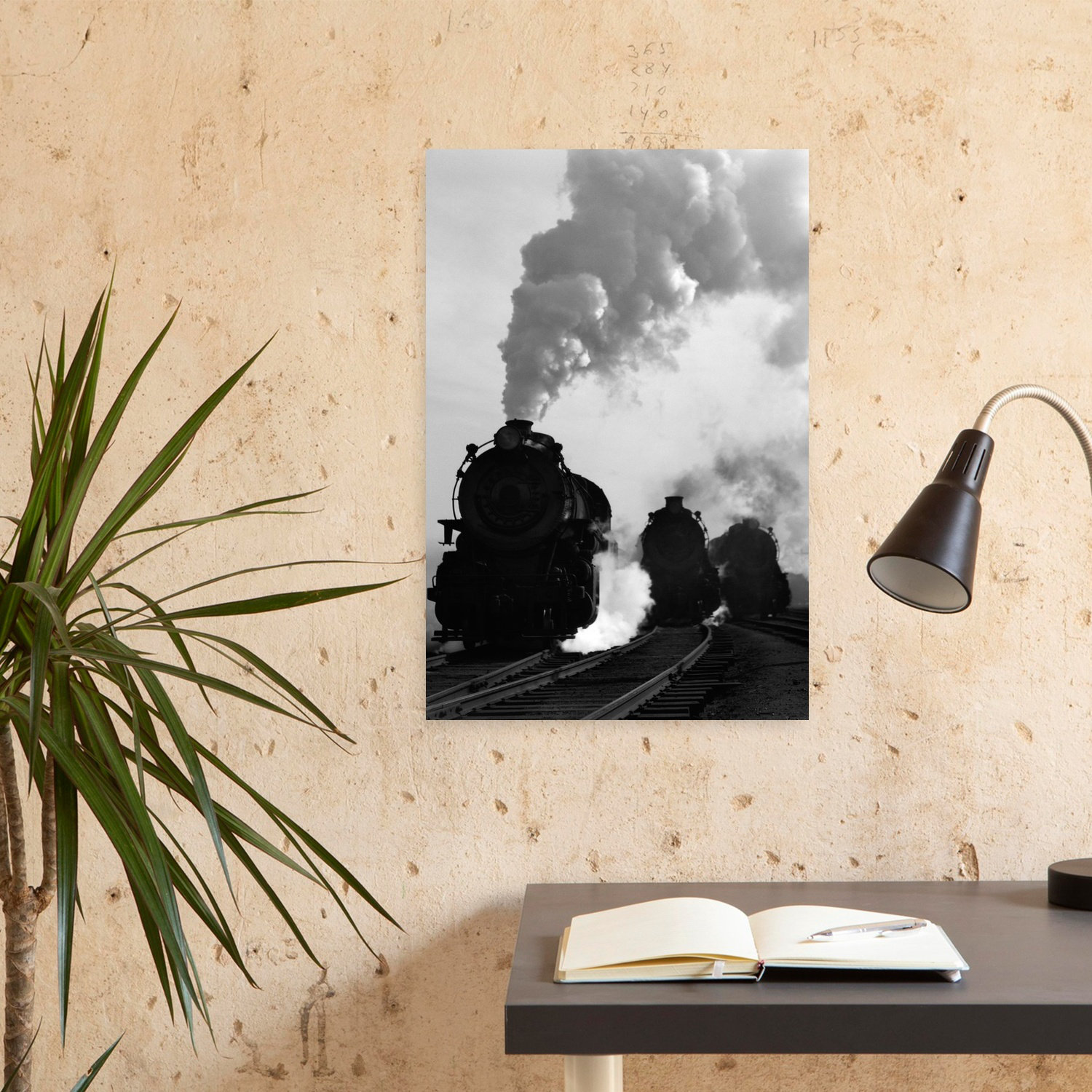 Williston Forge 1930S 1940S Head-On View Of Three Steam Engines ...