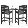 Lark Manor™ Wolak HDPE Outdoor Tall Adirondack Chair With Table ...