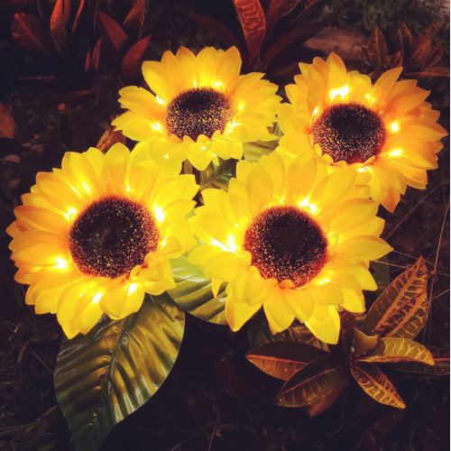 WdtPro 28'' Solar Powered Integrated LED Lawn Ornament & Reviews | Wayfair