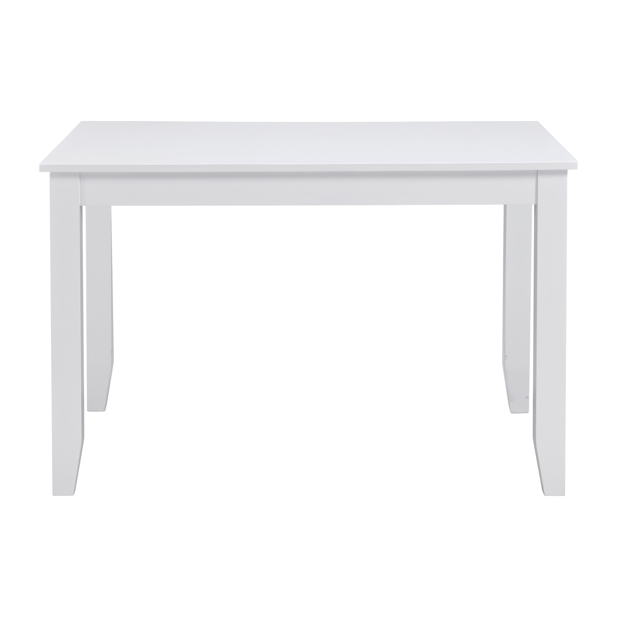 August Grove® White Rectangular Dining Table | Wayfair