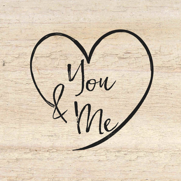 Happy Larry You And Me Heart | Wayfair.co.uk