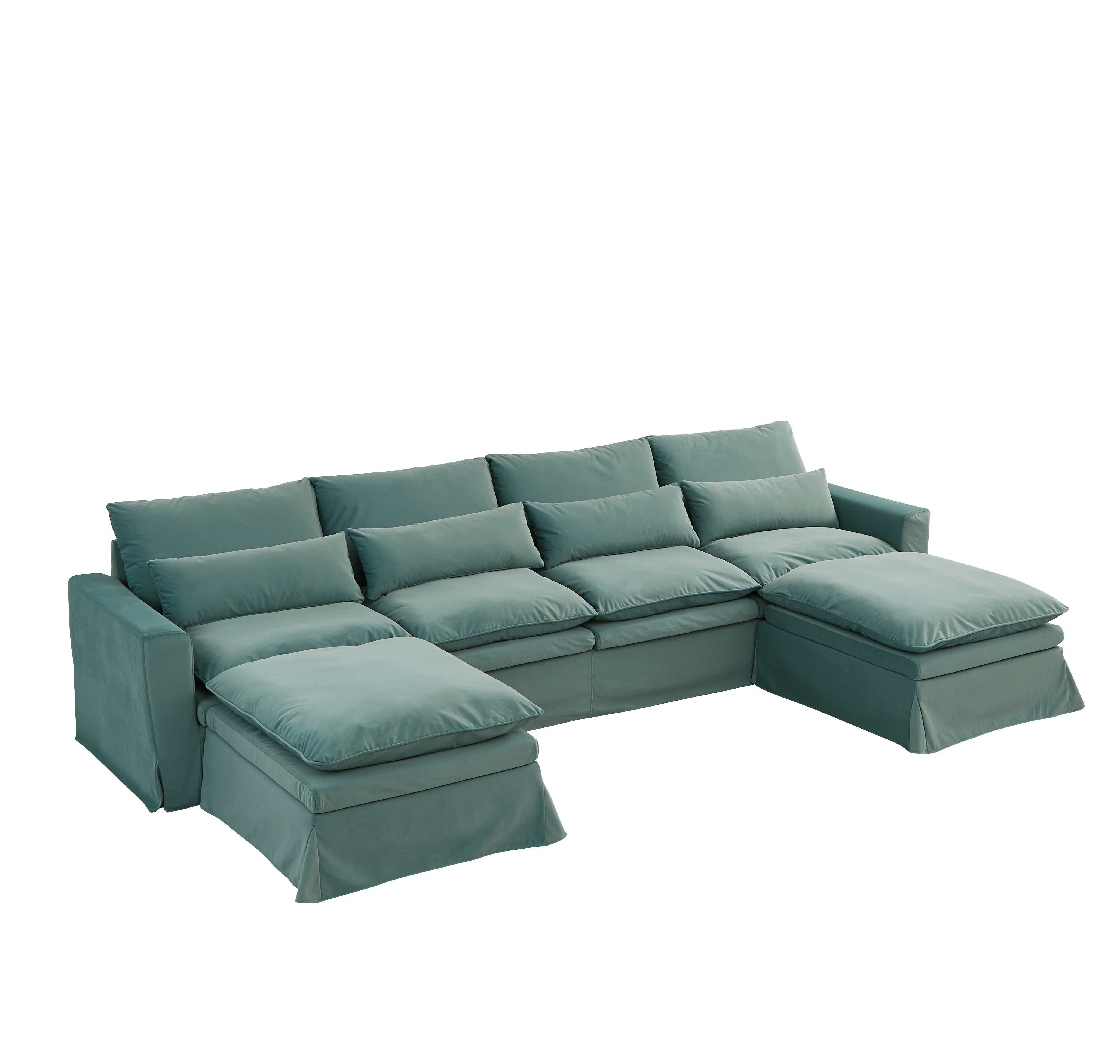 Hokku Designs Benita Modular U-shaped Sectional Sofa Cover - Wayfair Canada