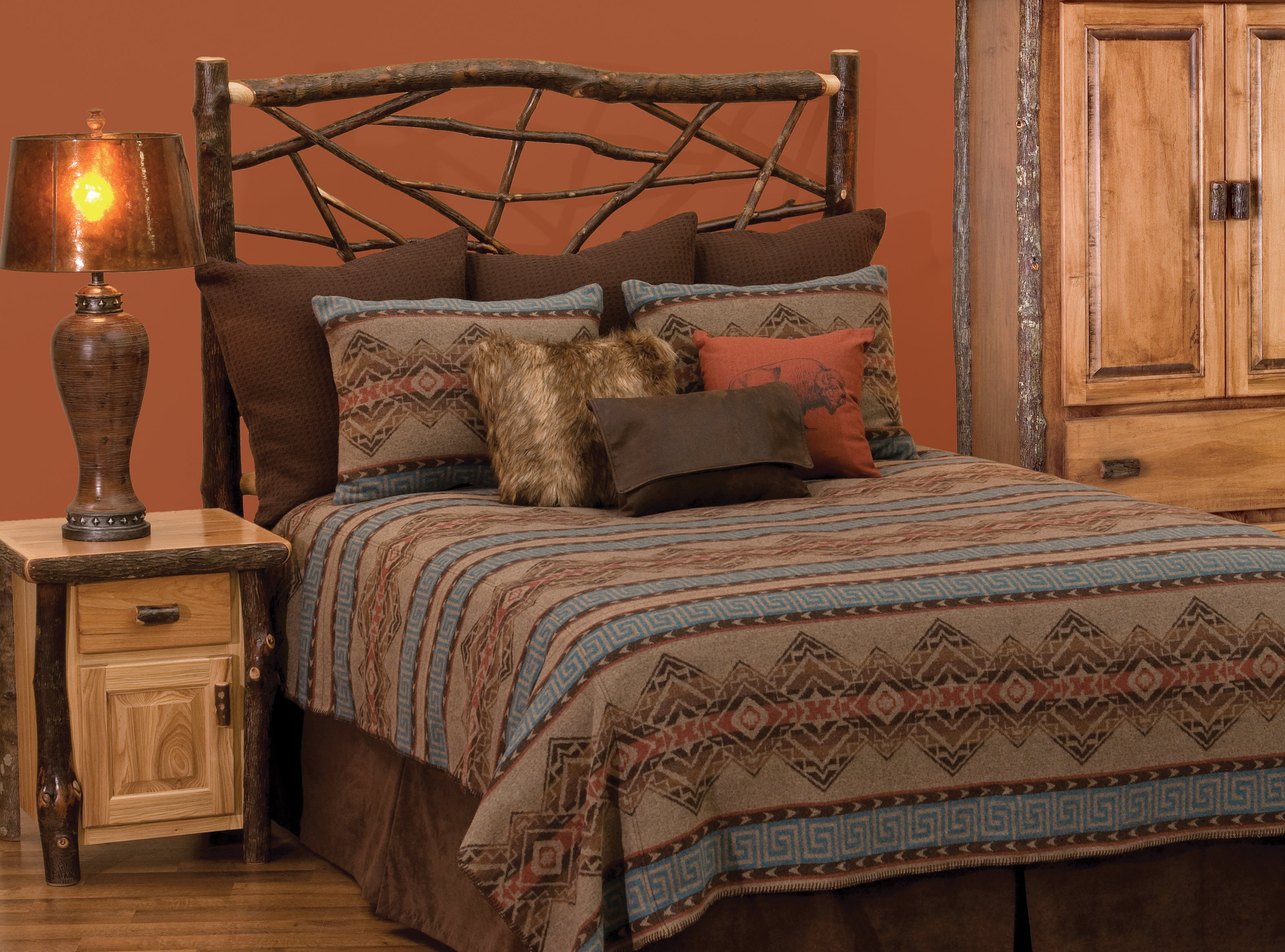 Wooded River Bison Ridge Bedspread Set | Wayfair