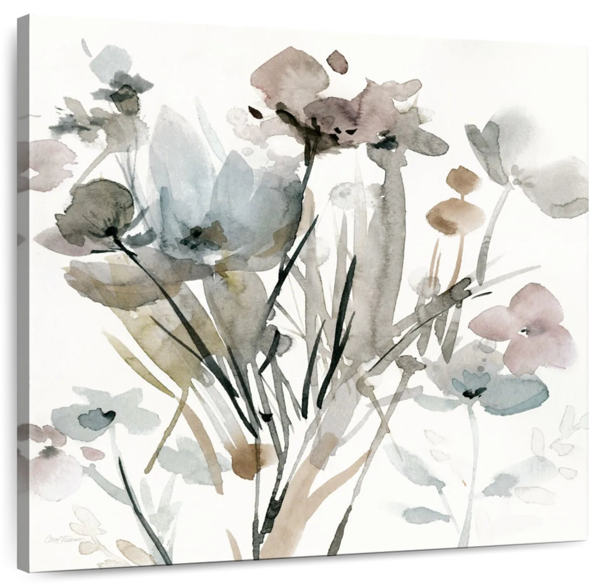 Wade Logan® Avery Dainty Blooms I | Wayfair