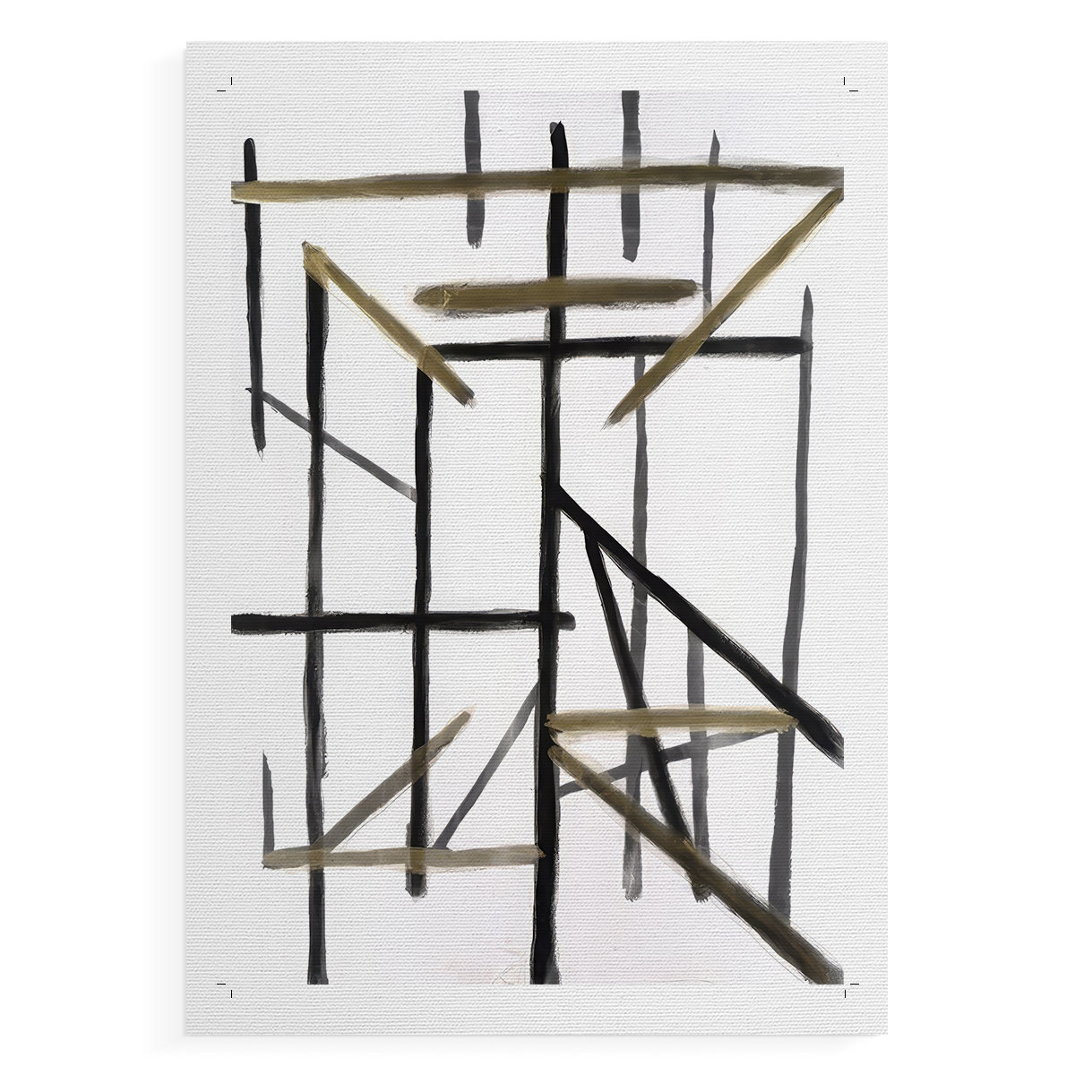 Wrought Studio™ Edifice II -Canvas Print Only - NOT FRAMED | Wayfair