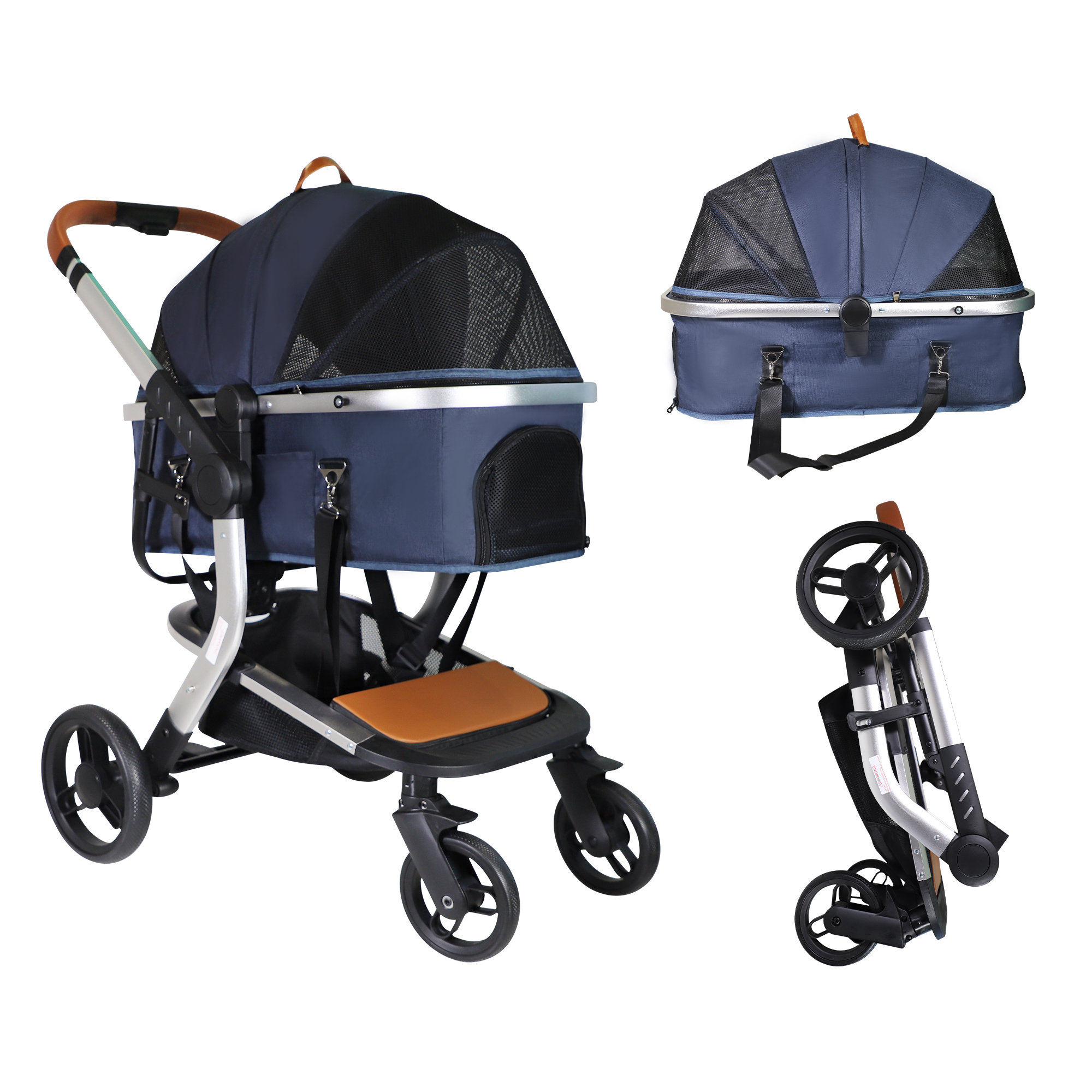 ACEM Folding Standard Stroller with Detachable Carrier | Wayfair