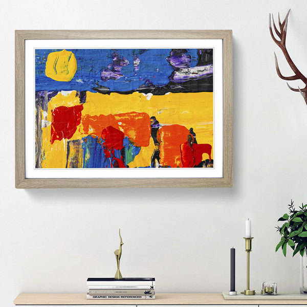 East Urban Home Abstract Art Painting Vol.196 by S.Johnson - Picture ...