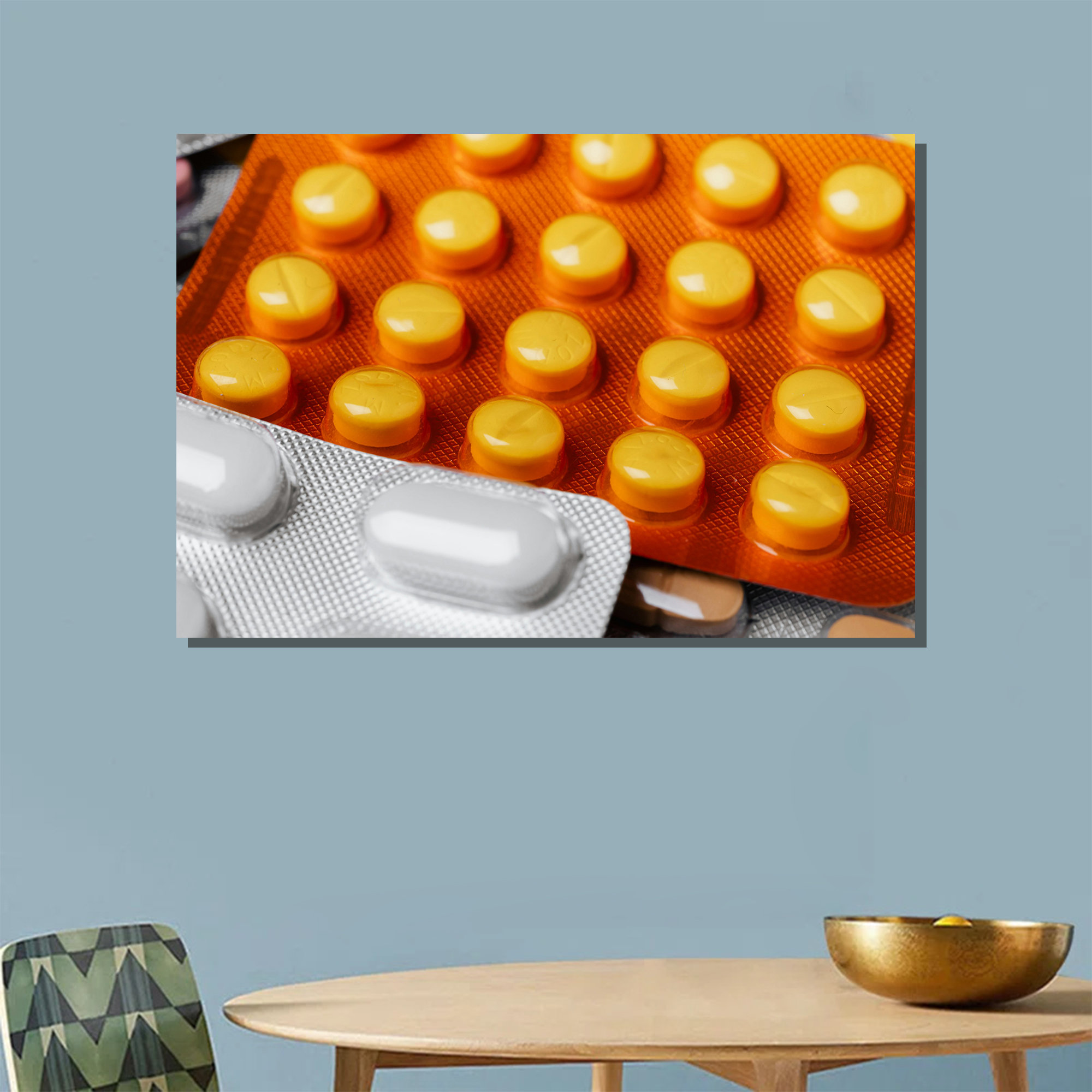Ebern Designs Blister Pack of Pills for Medical Decor | Wayfair