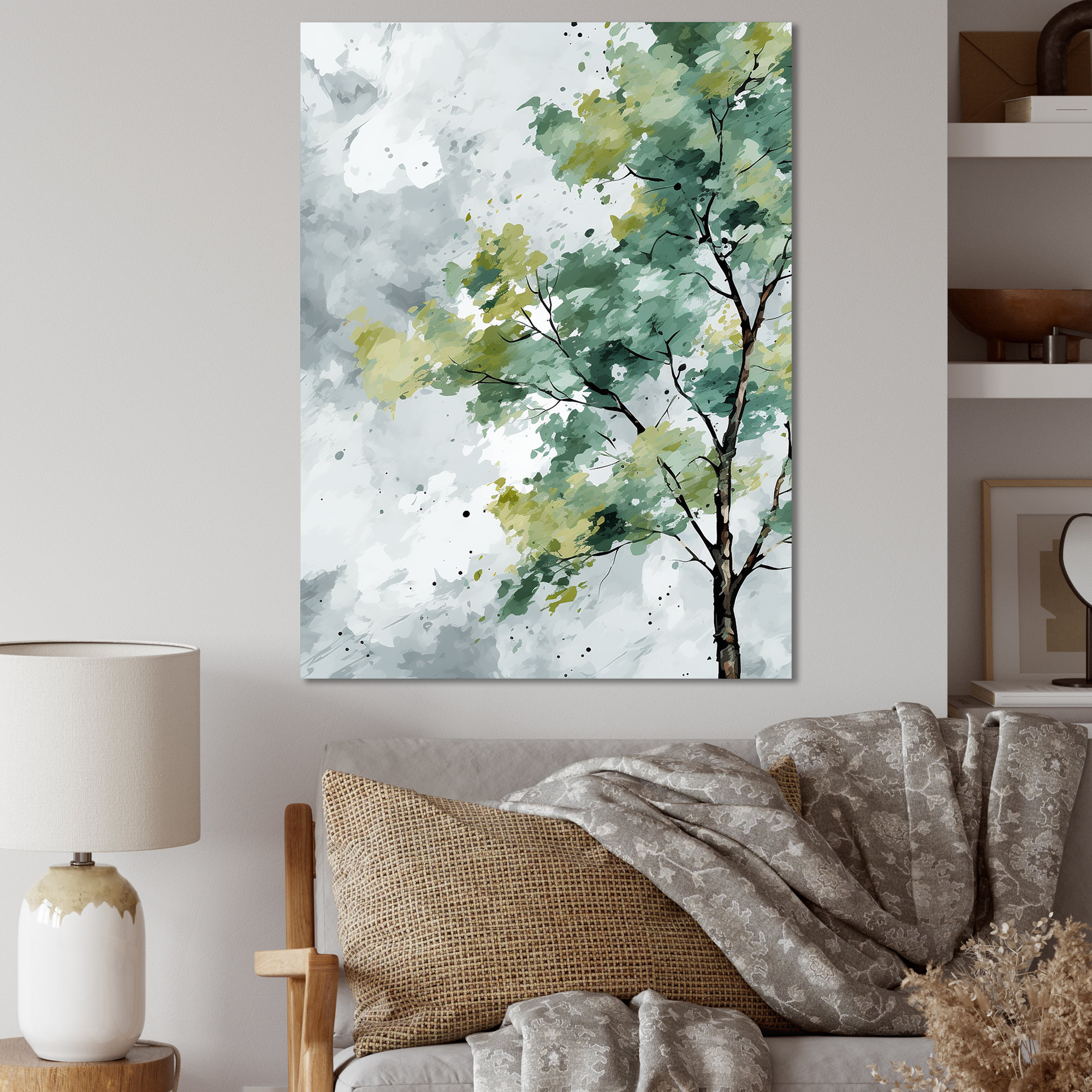 Winston Porter Green Witness Of Ages Sycamore - Tree Sycamore Wall Art ...