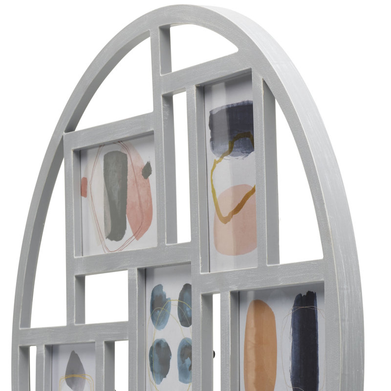 MELANNCO 7 Opening Collage Frame- Displays Four 6x4 and Three 6x4 Inch ...