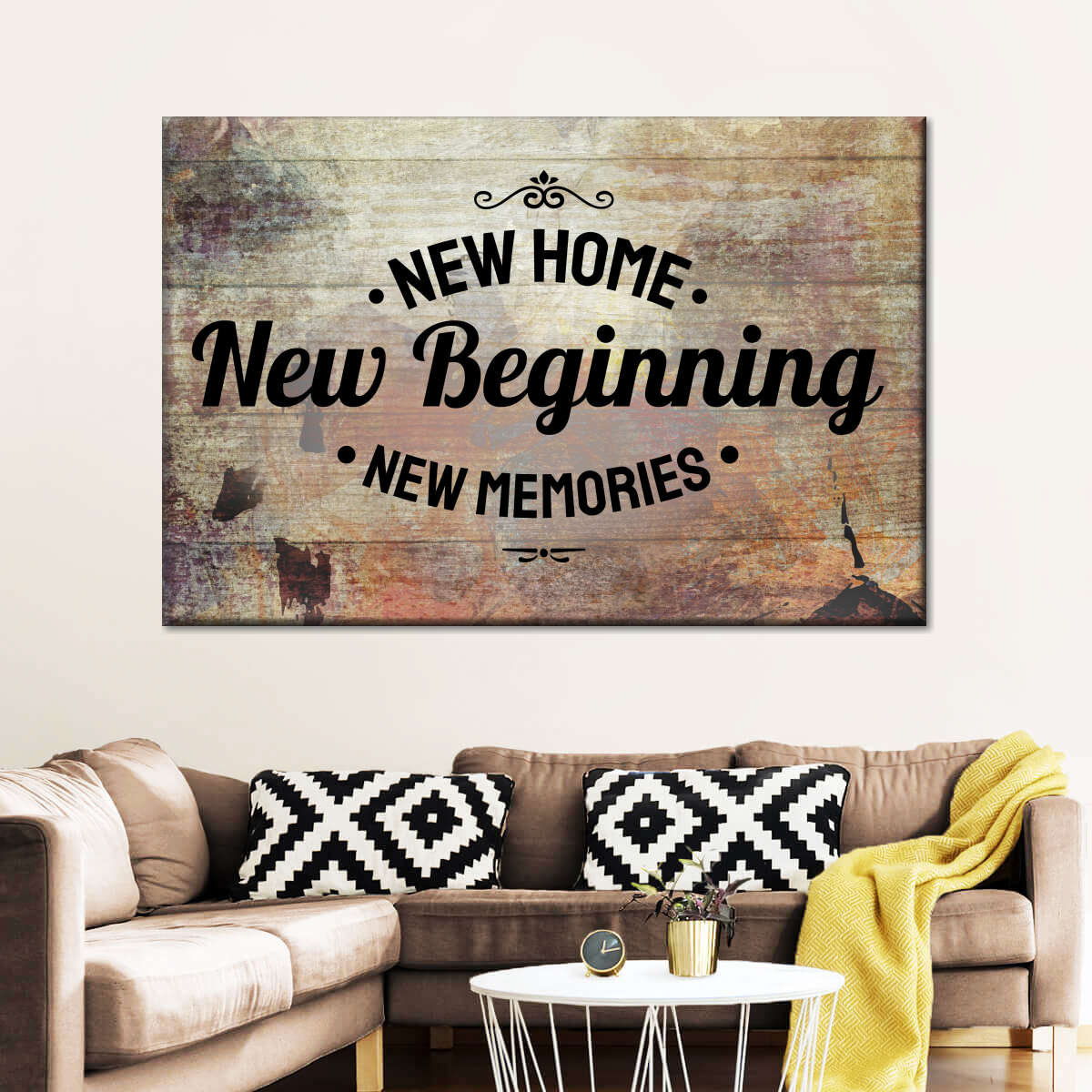 Trinx New Home II Canvas Print On Canvas Print | Wayfair