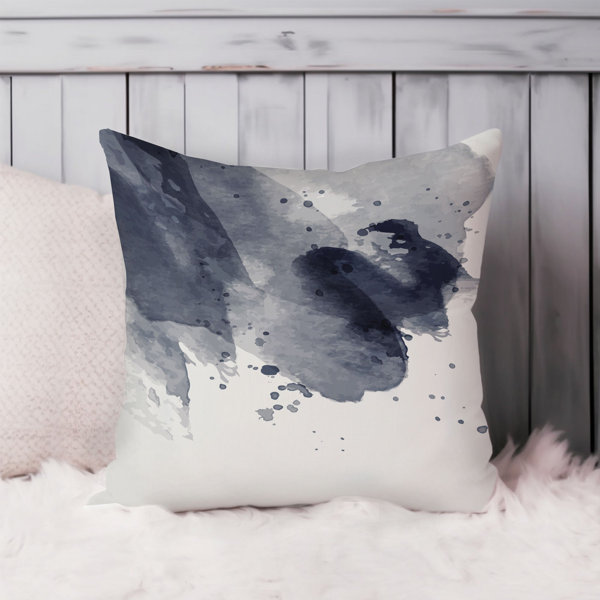 Ethan Taylor Abstract The Myst I Watercolor Splash Transitional | Wayfair
