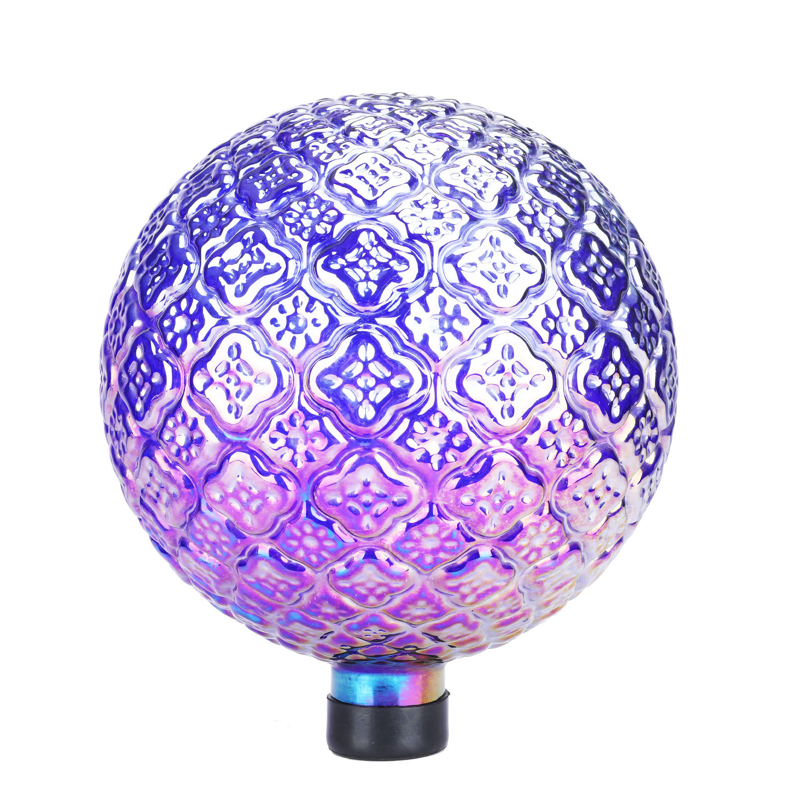 Arlmont & Co. Garden Decor Gazing Ball Rustproof Handcrafted Glass ...