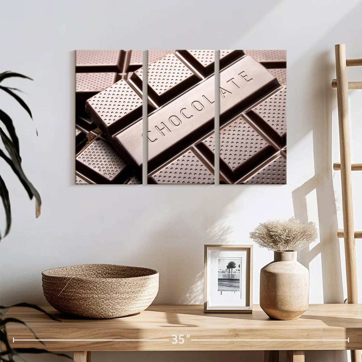 Latitude Run® Chocolate Bar Pile | Wayfair