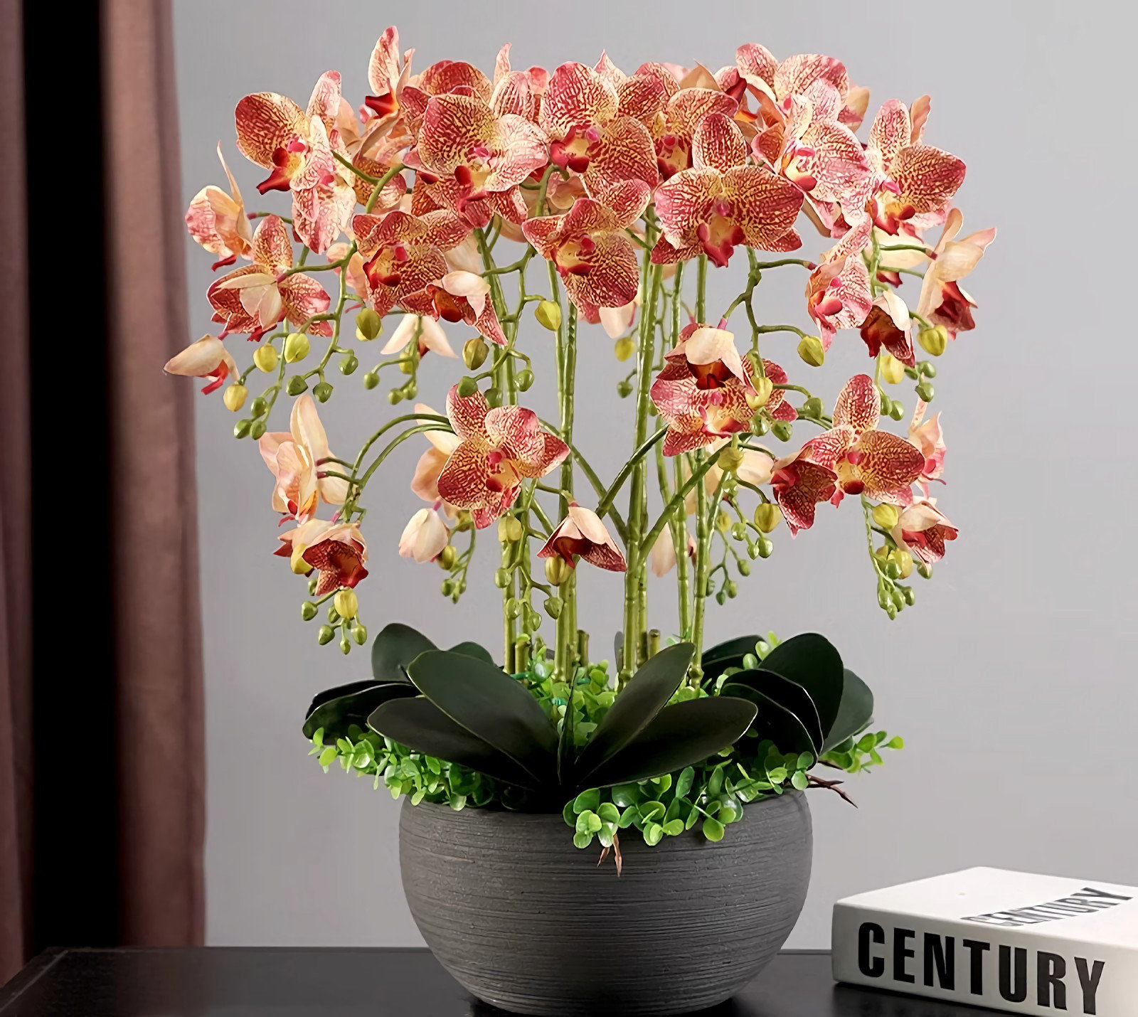 Padise Epoch Simulated Flower Potted Ornaments, Fake Flower Decorations ...