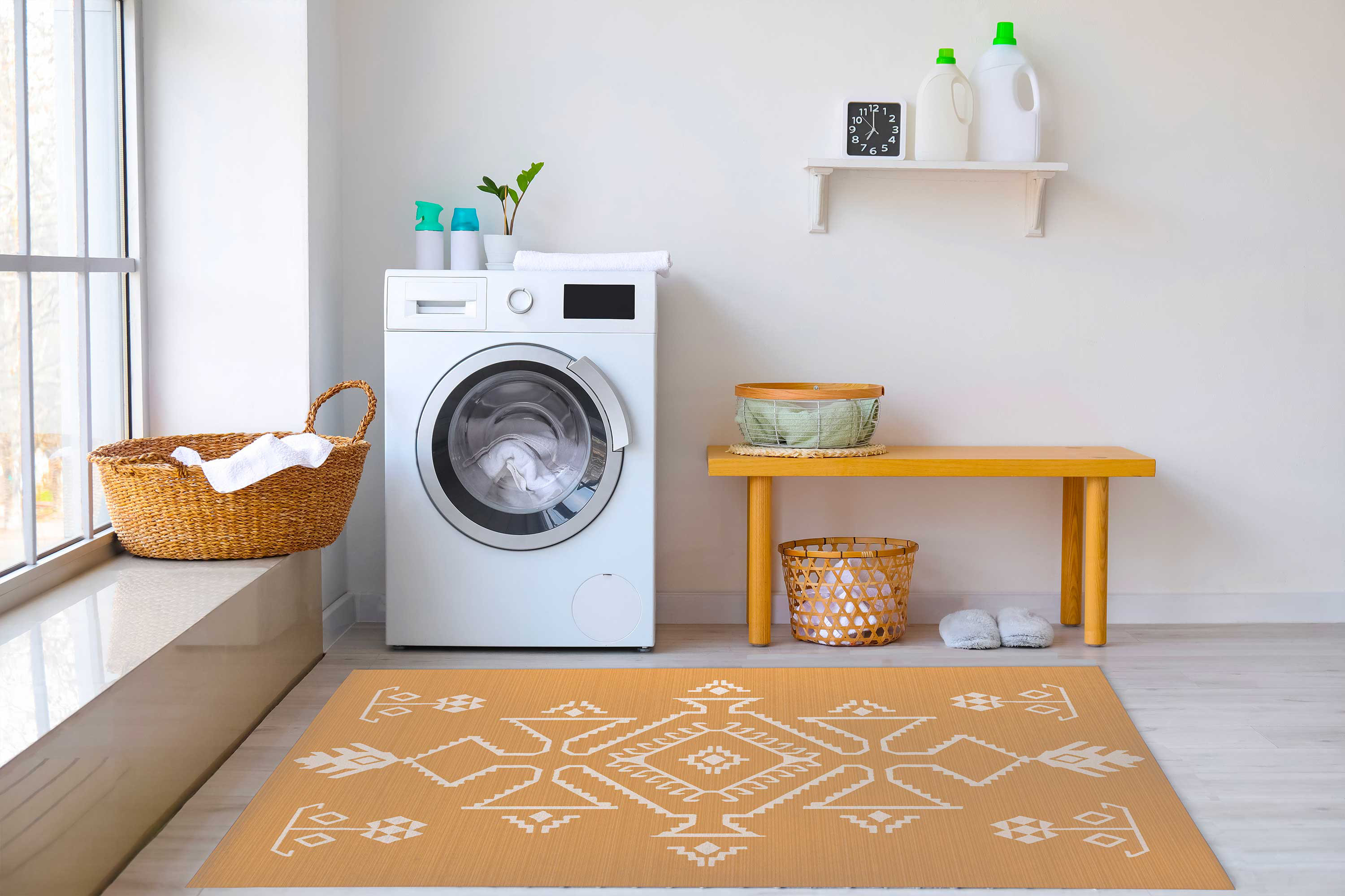 Union Rustic Keiichiro Laundry Mat | Wayfair