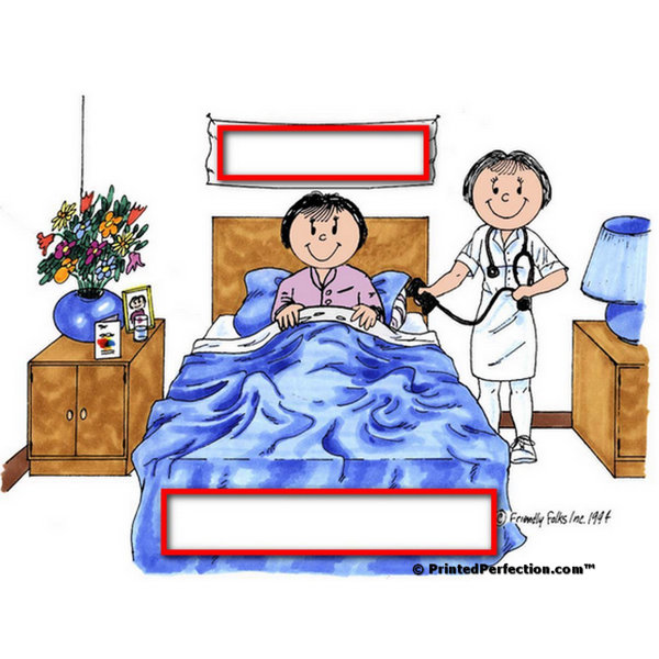 Printed Perfection Personalized Nurse - Female, Adult Female Patient ...