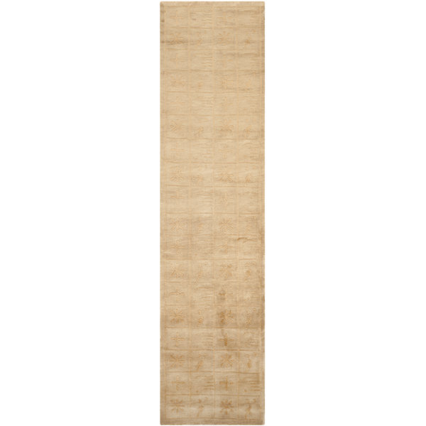 Safavieh Tibetan Hand Knotted Silk & Wool Pile Oriental Rug | Wayfair