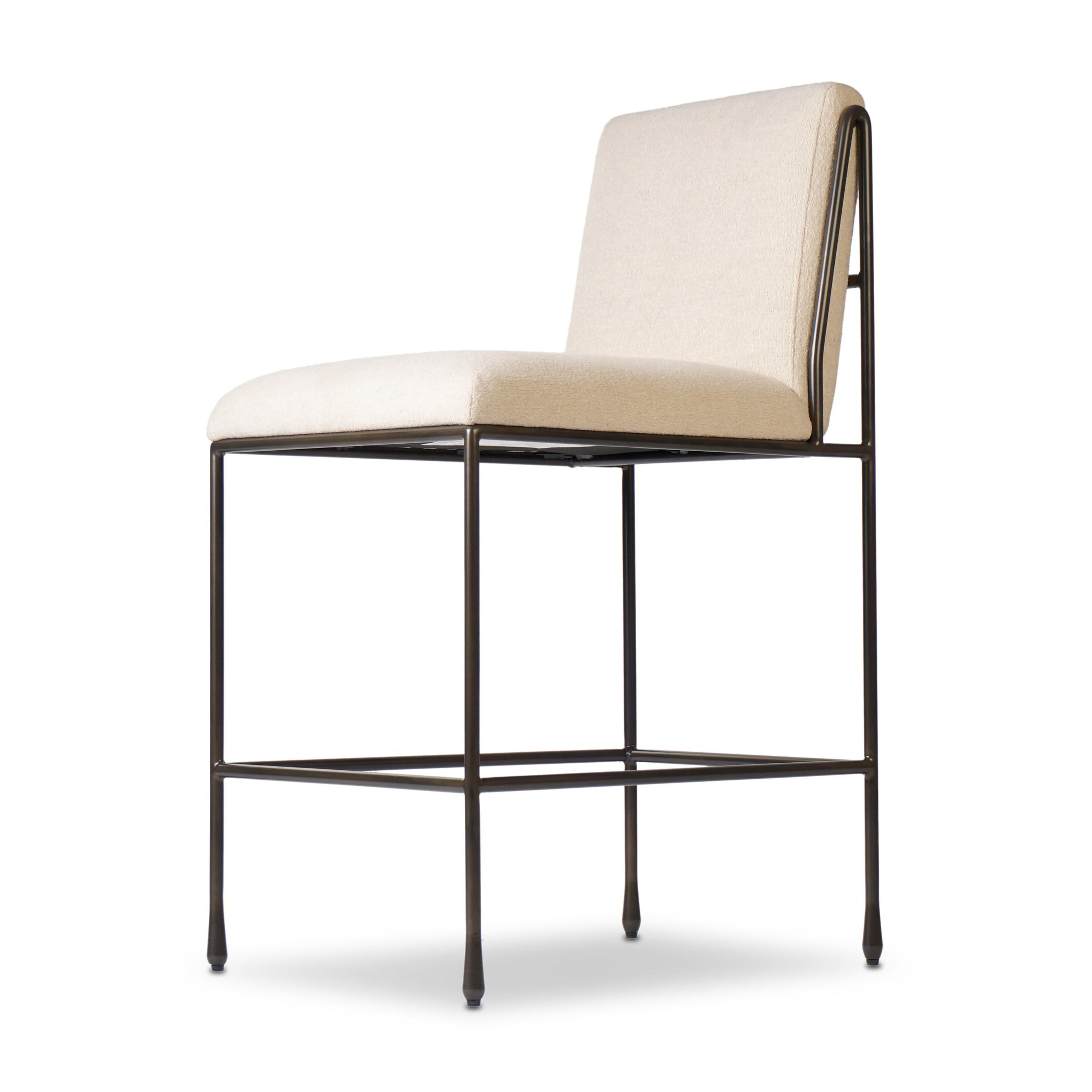 Four Hands Decker Stool-crypton Wayfarer Snow-counter | Perigold