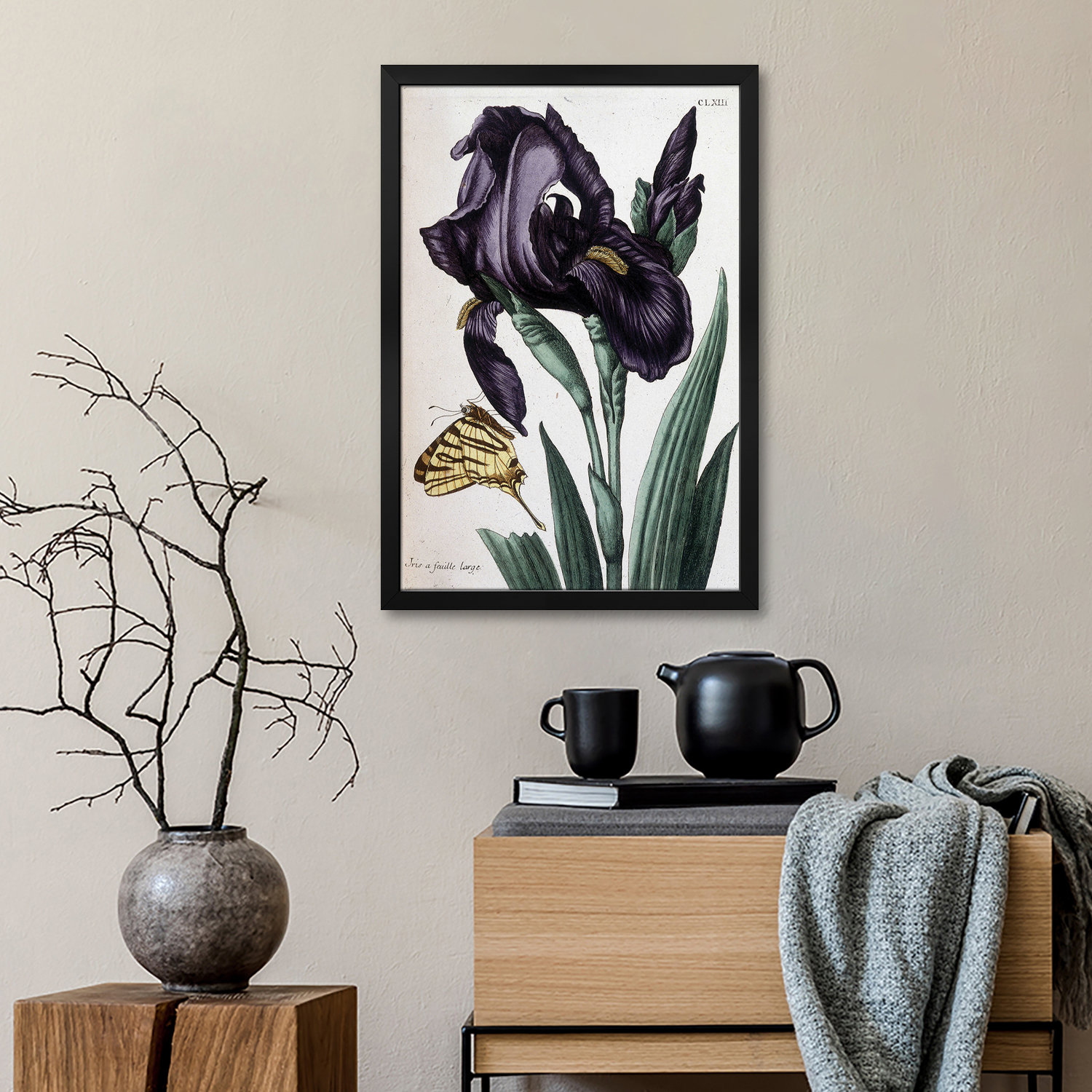 Red Barrel Studio® Iris Large - Wall Art Print - Gallery Poster | Wayfair
