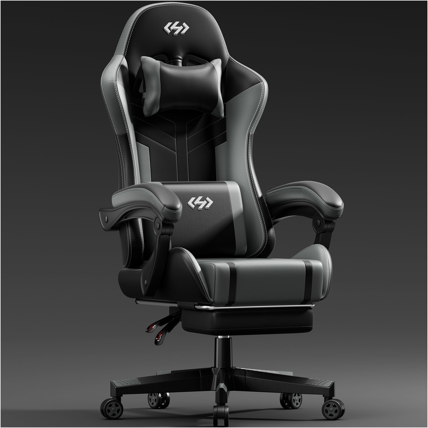 Inbox Zero Gaming Chair with Pocket Spring Cushion, Video Game Chair ...