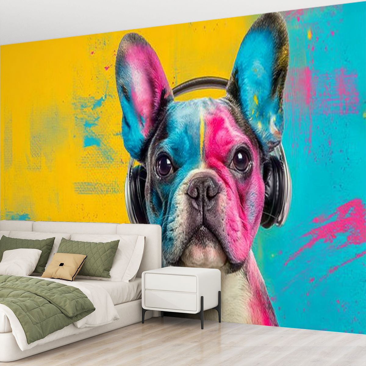 Dakota Fields Peel and Stick Wallpaper Wall Mural Cool Colorful ...