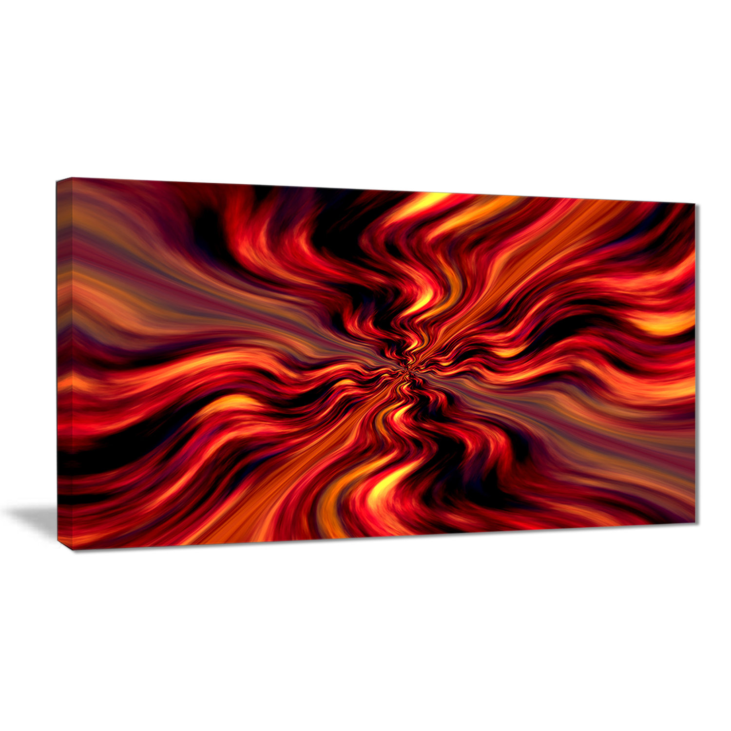 The Twillery Co.® Corwin Abstract 'Red Infinity Illustration' Graphic ...