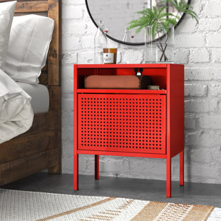 Red Nightstands You'll Love | Wayfair