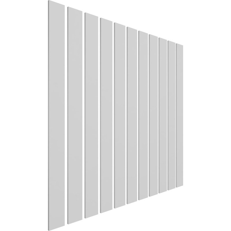 PCI Enterprises Adjustable PVC Slat Wall Panel Kit | Wayfair
