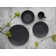Creatable Lava Stone 24 Piece Stoneware Dinnerware Set - Service for 6 ...