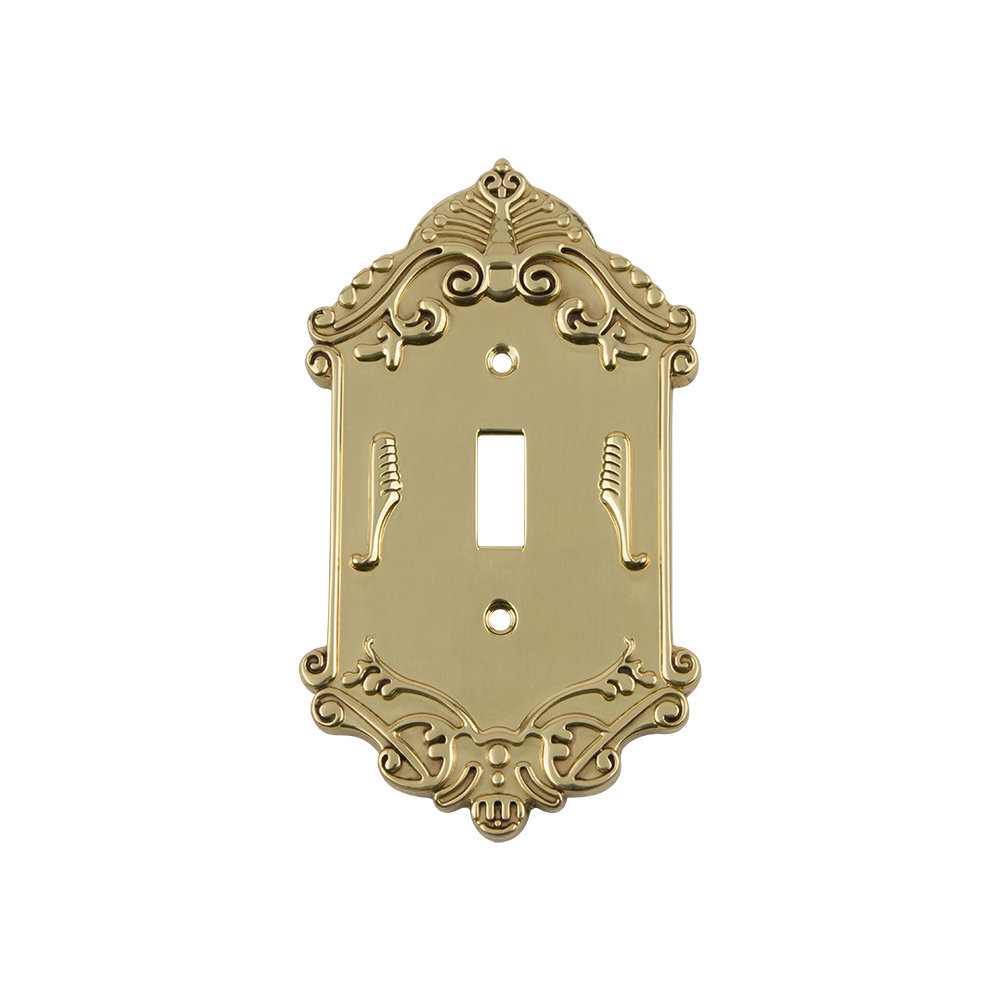 Nostalgic Warehouse Victorian 1-Gang Toggle Light Switch Wall Plate ...