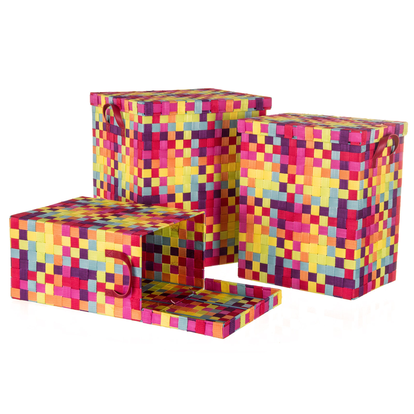 17 Stories Plastic 3 Piece Box Set | Wayfair.co.uk