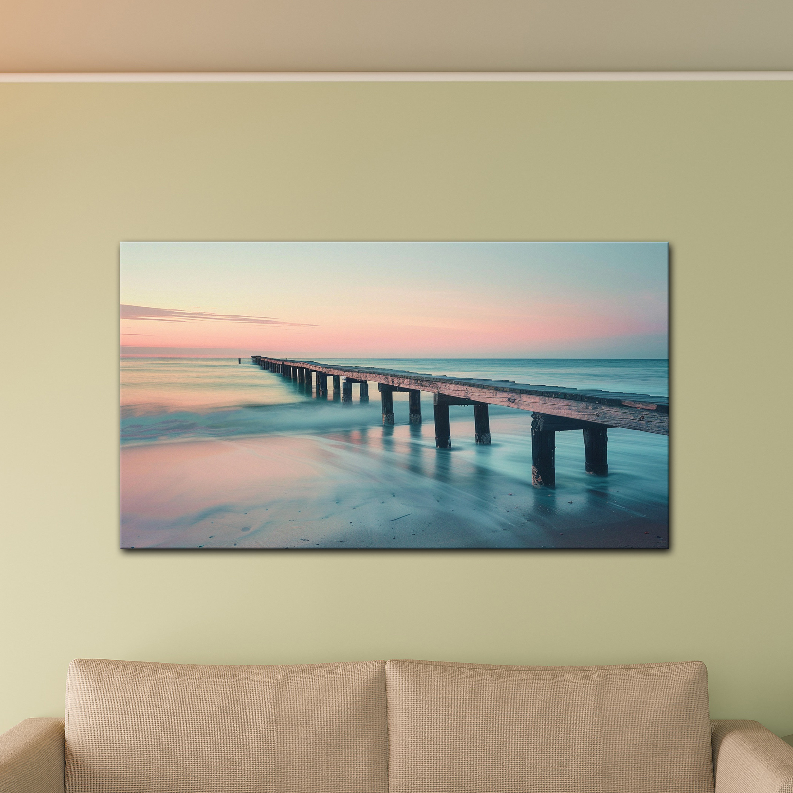 Highland Dunes Endless Tranquility: a long trestle kissed by waves by ...