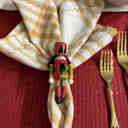 House of Hampton® Titanium Gold Plated Stainless Steel Flatware Set, 20 ...