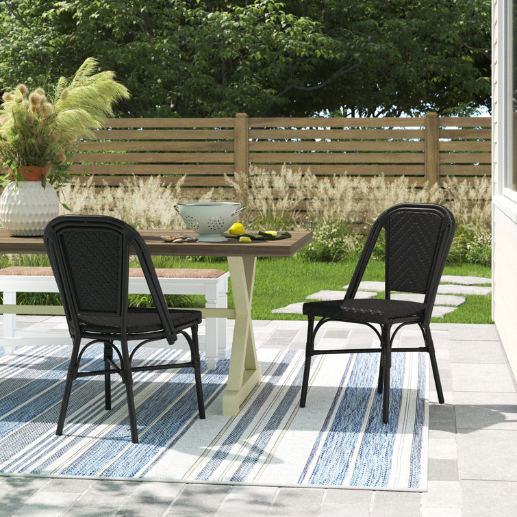 Sand & Stable Kira Outdoor Dining Side Chair & Reviews | Wayfair